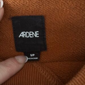 Ardene | Sweaters | Ardene Brown Crewneck Sweater With Bold Text Sm349 ...